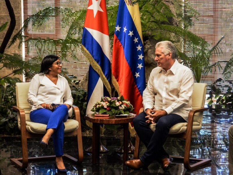 Presidente de Cuba sostuvo conversación telefónica con Delcy Rodríguez ...